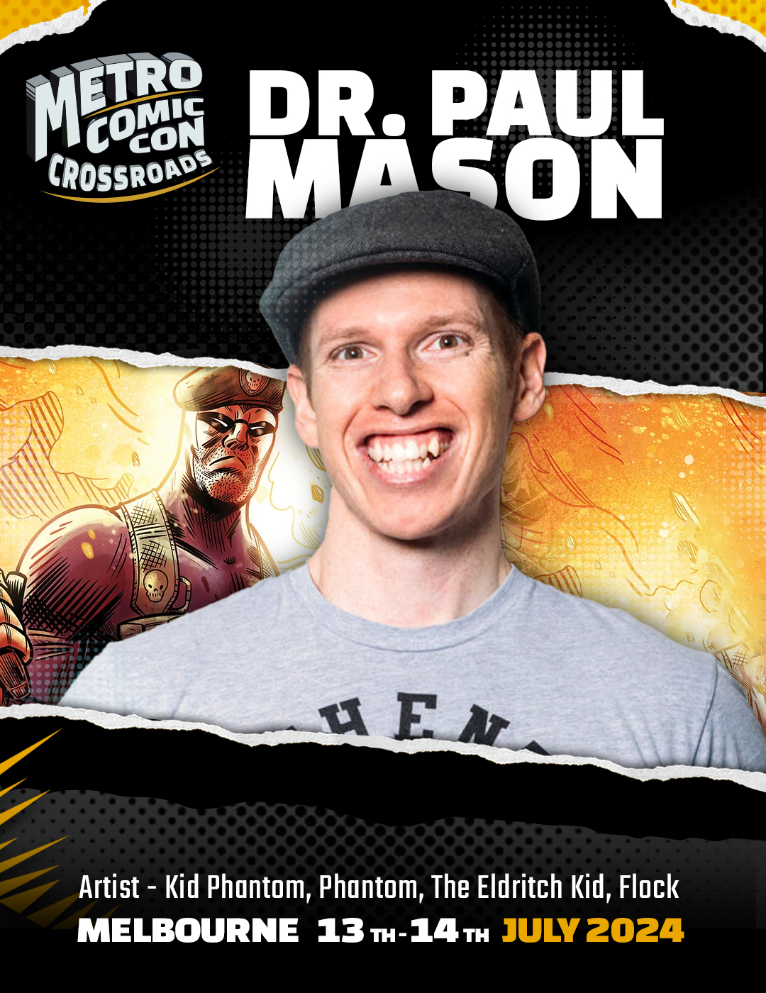 Paul Mason – Metro Comic Con